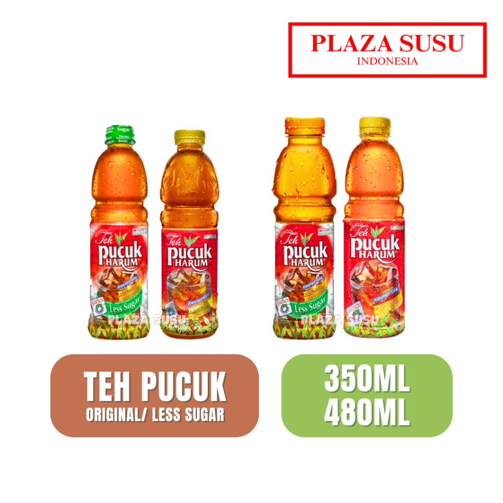 Jual MINUMAN TEH PUCUK HARUM BOTOL ORIGINAL TEHPUCUK LESS SUGAR 350ML ...