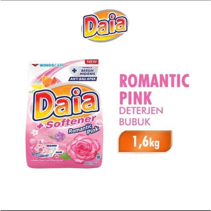 Jual Daia + Softener Romantic Pink 1.6kg | Shopee Indonesia