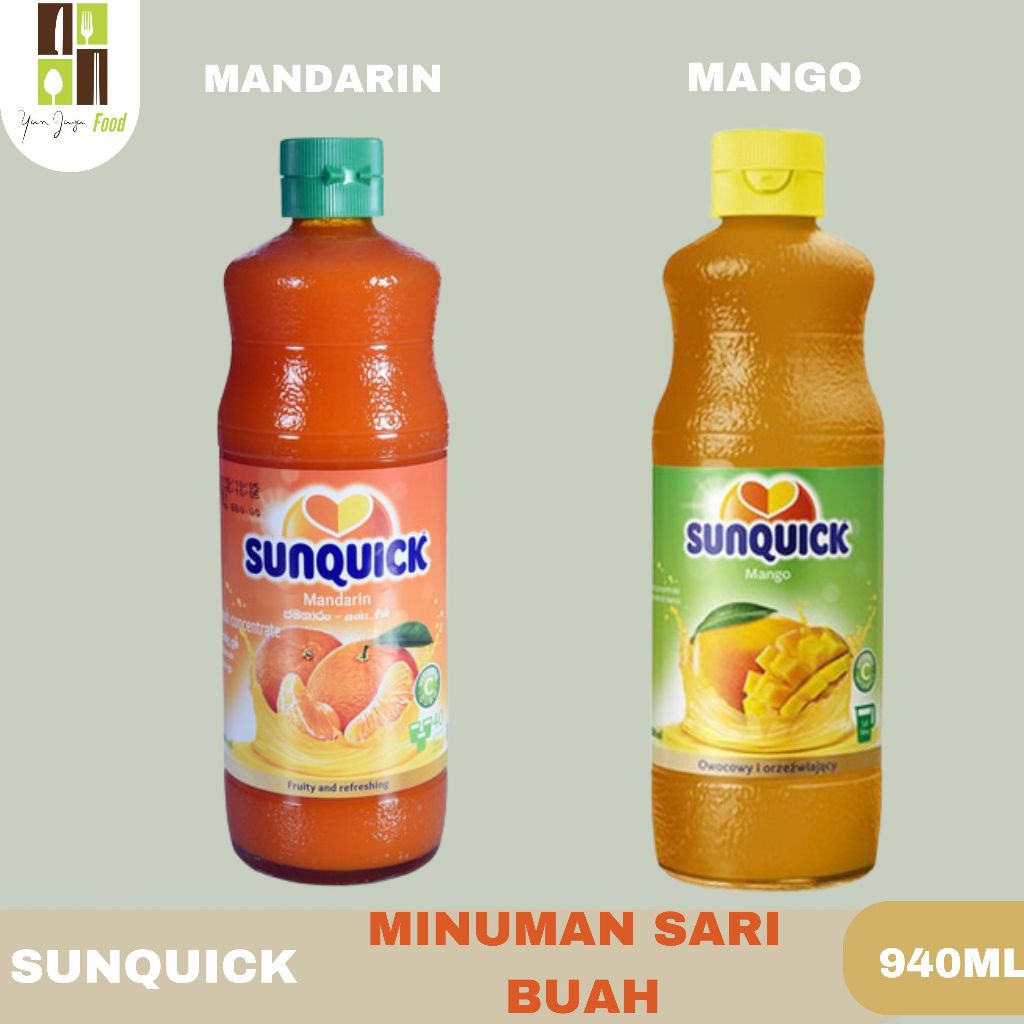 Jual Sunquick Minuman Sari Buah / Sirup / Syrup / Jus / Rasa Mango ...
