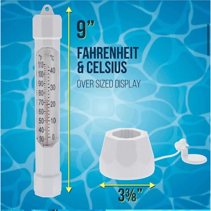 Jual Swimming Pool Thermometer Termometer Air Termometer Kolam Derajat ...