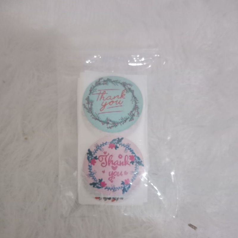 Jual stiker thankyou 20 pcs (wajib baca deskripsi) | Shopee Indonesia