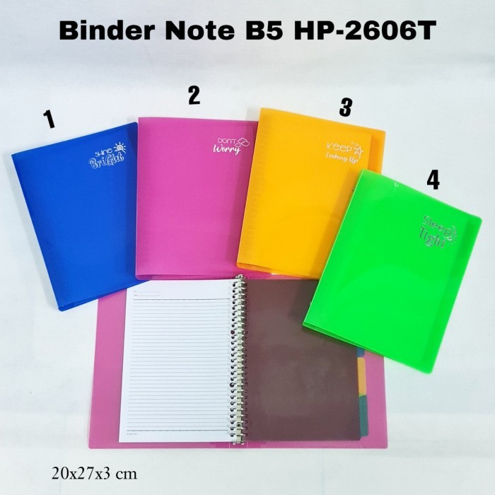 Jual GASTA - BINDER CAMPUS / BINDER NOTE / BINDER BUKU CATATAN / BINDER ...