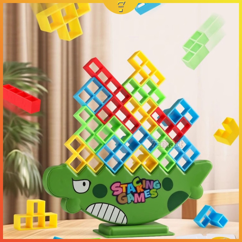 Jual Tetra Tower Toy SNI / Mainan Tetris Tower / Mainan Interaksi Anak ...