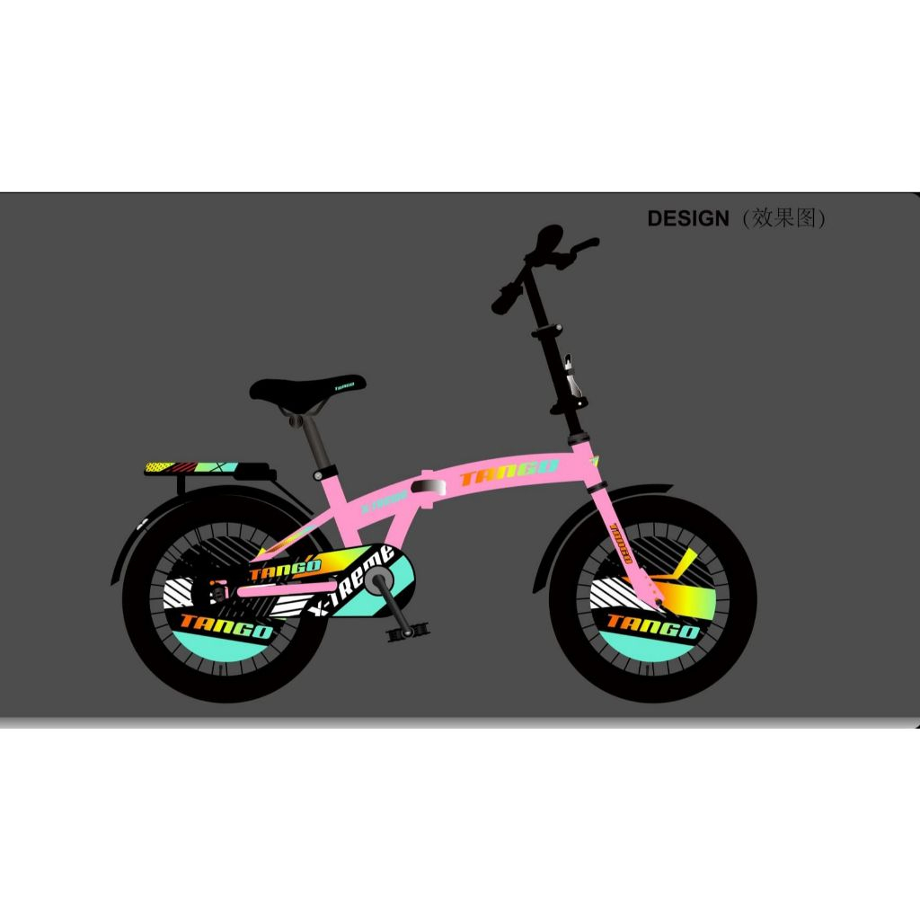 Jual [NEW] Sepeda Lipat TANGO X-TREME dengan kranjang BONUS BOTOL MINUM ...