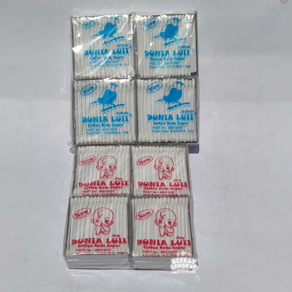 Jual Katenbat / Cutton Bud / Korek Kuping Dewasa atau Baby Duplek ...