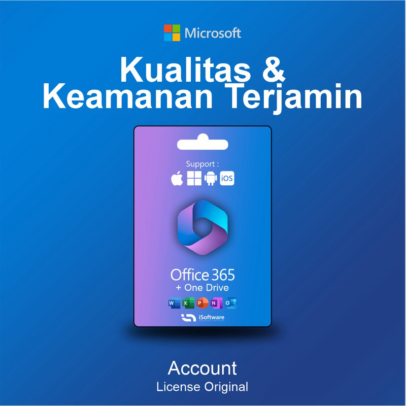 Jual OFFICE 365 + ONE DRIVE 5TB 1 TAHUN BISA 5 DEVICE FOR MAC, WINDOWS ...