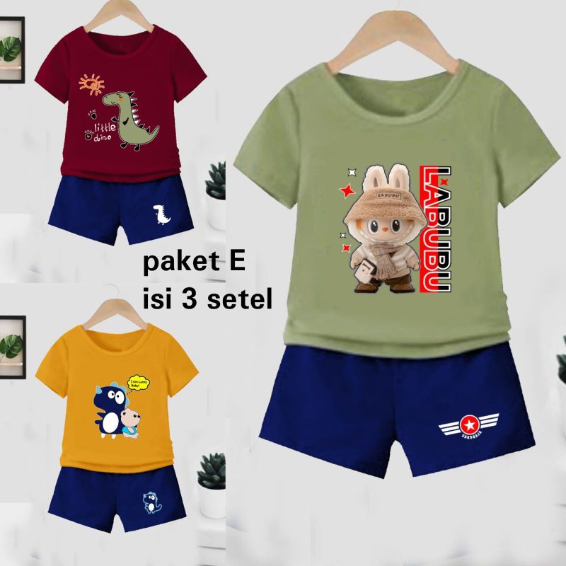 Jual setelan baju anak anak motif gambar lucu paketan isi 3 setel ... Jual setelan baju anak anak motif gambar lucu paketan isi 3 setel ...