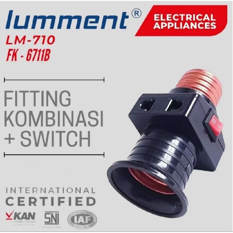 Jual Fitting Kombinasi LUMMENT On Off / Fitting Kombinasi Lumment 6701P ...