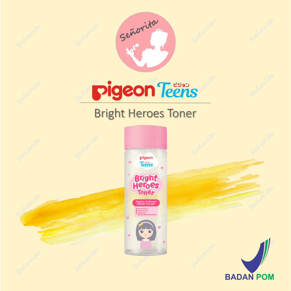 Jual PIGEON TEENS Bright Heroes Toner 100ml | Shopee Indonesia