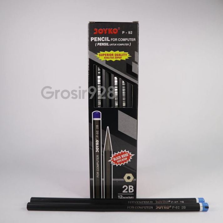 Jual PESTA CASHBACK Per 12 Pensil Pencil 2B Hitam P92 P92 | Shopee Indonesia