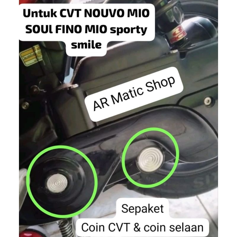 Jual PAKETAN COIN LUBANG CVT COIN LUBANG SELAAN KOINAN CVT MIO NOUVO ...