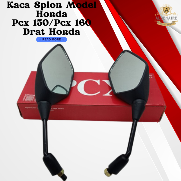 Jual Kaca Spion Model Motor Honda Pcx 150/Pcx 160 Tangkai Standar Drat Honda Universal Semua ...