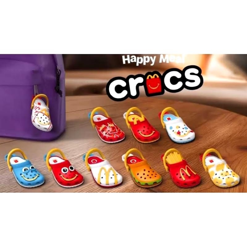 Jual Happy Meal Mcd Mcdonald Edisi Crocs | Shopee Indonesia