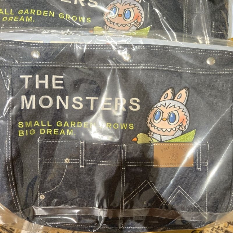 Jual POPMART THE MONSTER LABUBU FALL IN WILD DENIM TAS | Shopee Indonesia