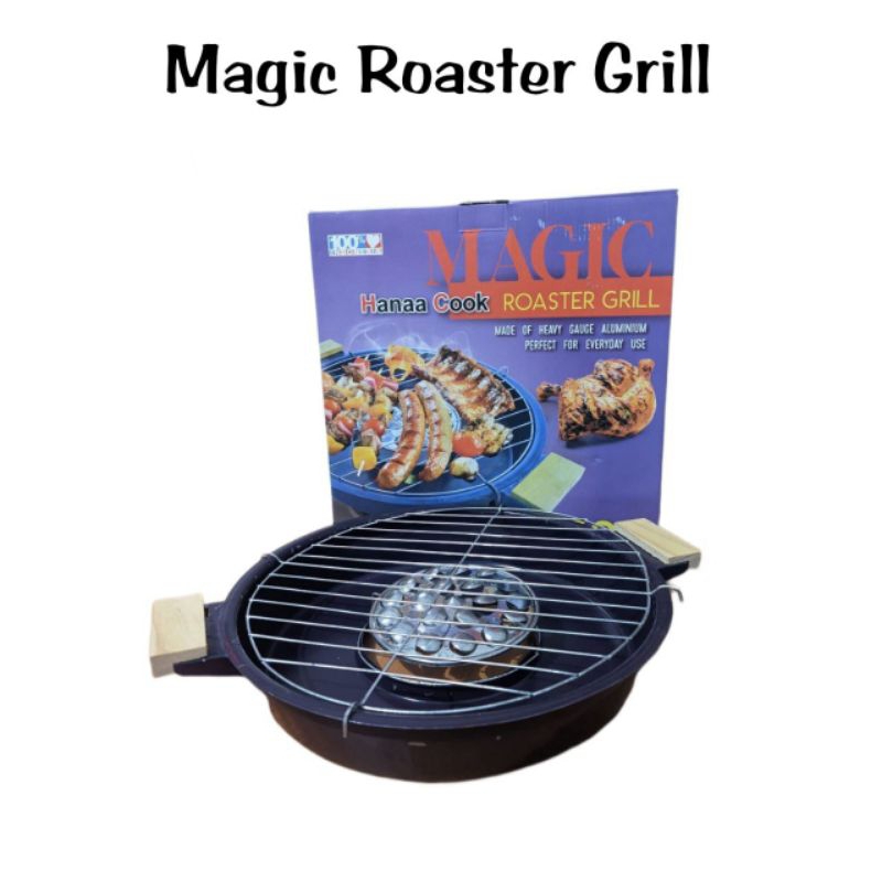 Jual Magic Roaster Grill Bulat HanaaCook / Alat Pemanggang Panci ...