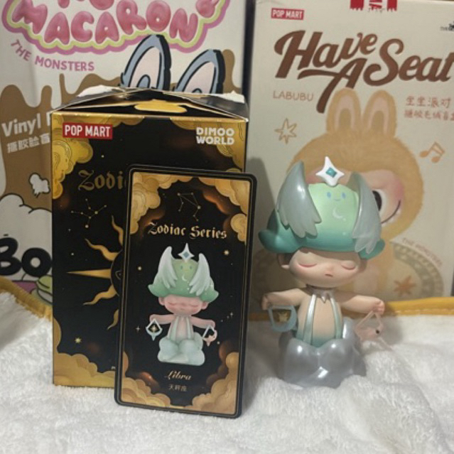 Jual unsealed popmart x DIMOO Zodiac series (libra) | Shopee Indonesia