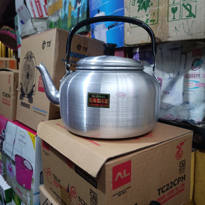 Jual teko cor aluminium ceret air no 22 teko air minum teko masak air ...