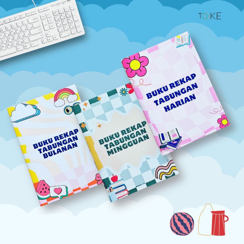 Jual Buku Rekap Tabungan Harian / Buku Rekap Bulanan / Rekap Mingguan ...