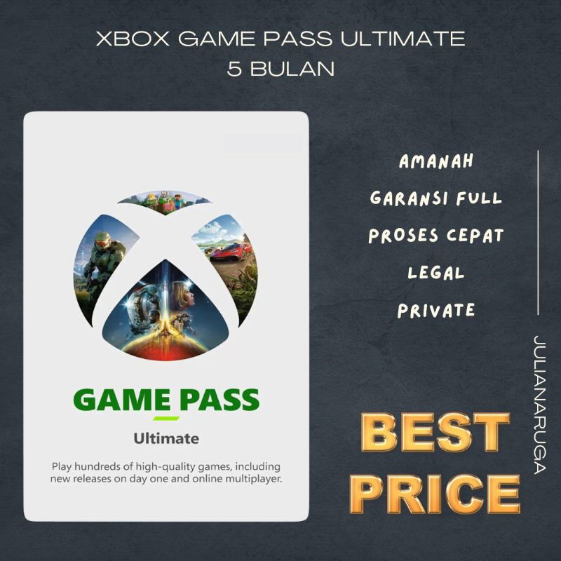 Jual Xbox Game Pass Ultimate 5 Bulan For Xbox One Xbox Series X|S PC ...