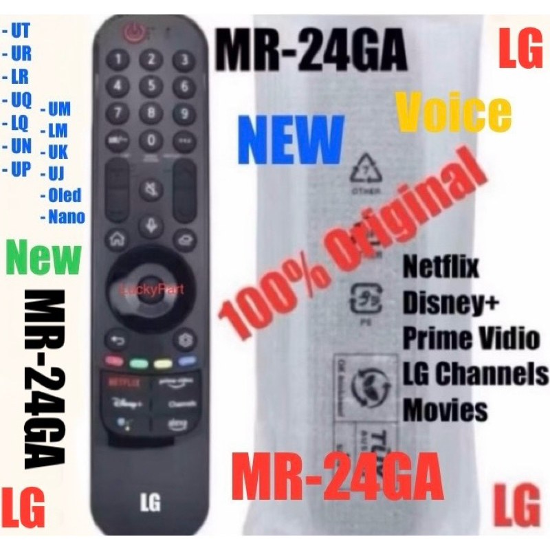 Jual Remote TV LG Smart UHD MR24GA Original-Remote TV Smart LG MR24GA Original-Magic Remote TV ...