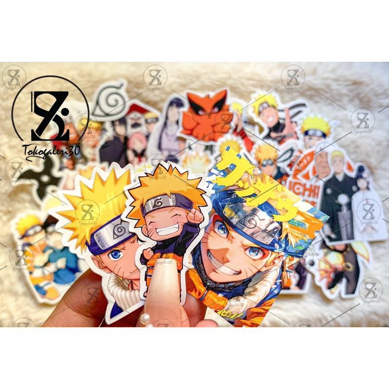 Jual STIKER NARUTO STIKER ANIME NARUTO MURAH [25 PCS] SUDAH CUTTING ...