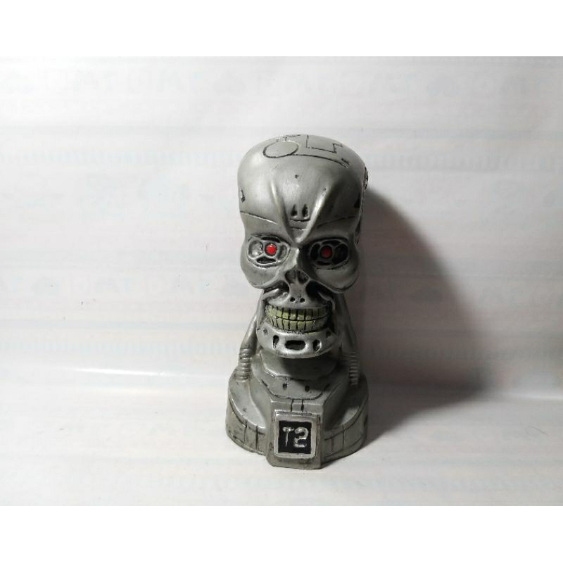 Jual Celengan Robot Terminator T2 T800 T-800 T 800 Skeleton Skull ...