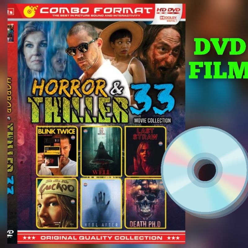 Jual Kaset Film Barat Horror & Thriller Koleksi Campuran Horor Terbaru Vol.33 Teks Indonesia ...