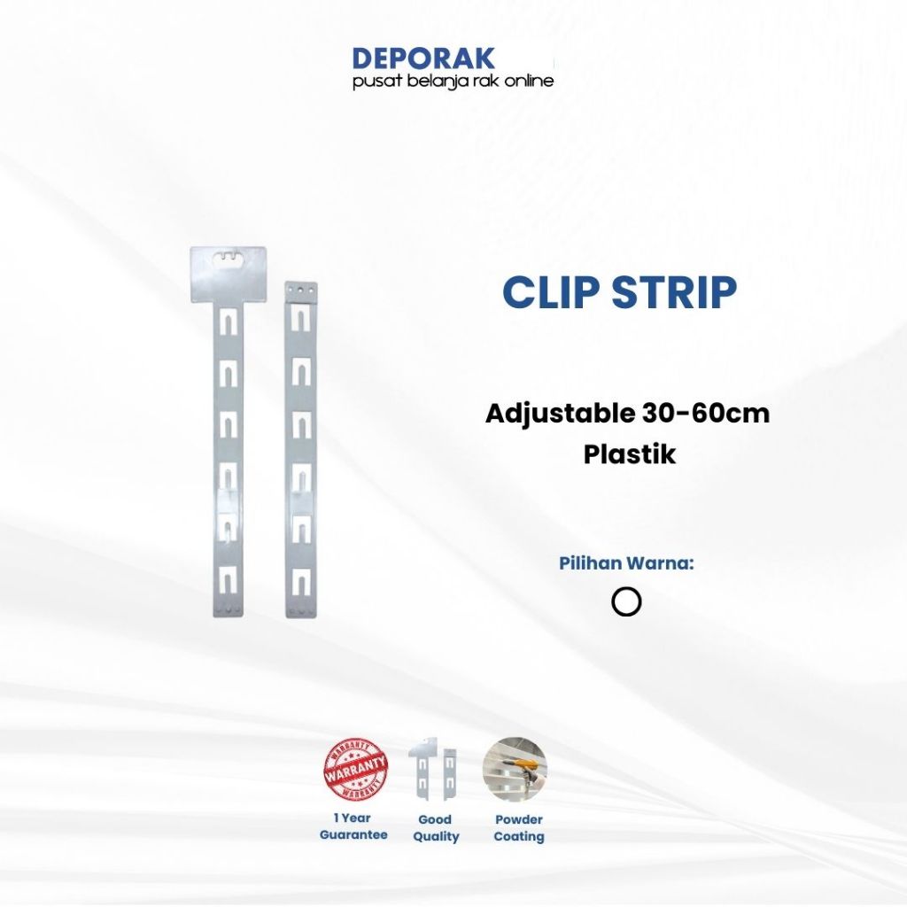 Jual Hook Strip Sell Strip Gantungan Makanan Supermarket Clip Strip ...