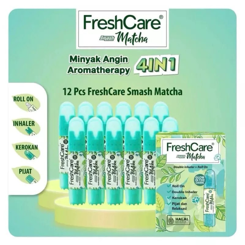 Jual Freshcare Smash Matcha 1 Box isi 12pcs | Shopee Indonesia