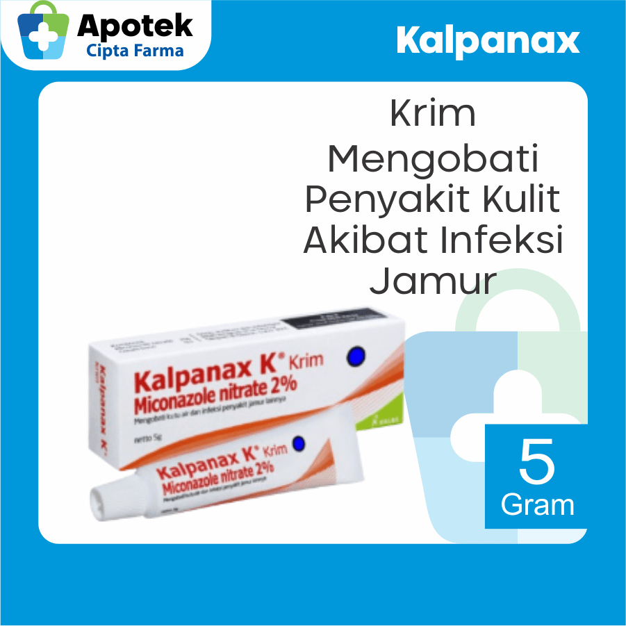 Jual Kalpanak Kalpanax Cream Miconazole Obat Anti Jamur Gatal Gatal ...