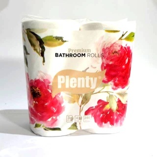Jual Plenty Bathroom Rolls Tissue Premium 4 In 1 [3 Ply/280 Sheet ...