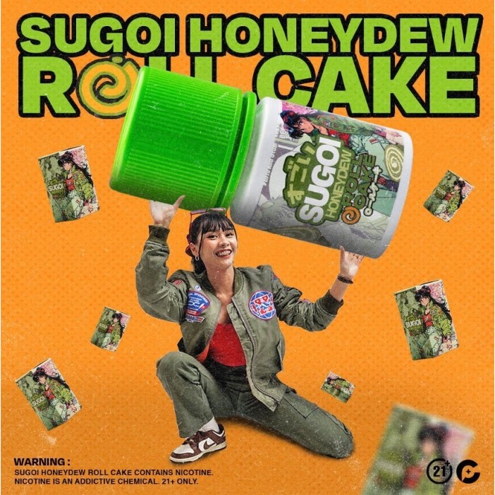 Jual LIQUID SUGOI HONEYDEW ROLL CAKE 60ML | Shopee Indonesia