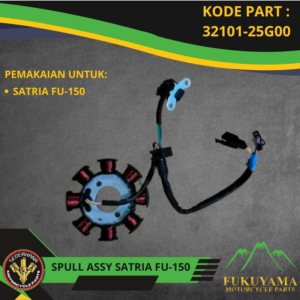 Jual SPULL SEPUL SPUL ASSY SATRIA FU 150 FUKUYAMA | Shopee Indonesia