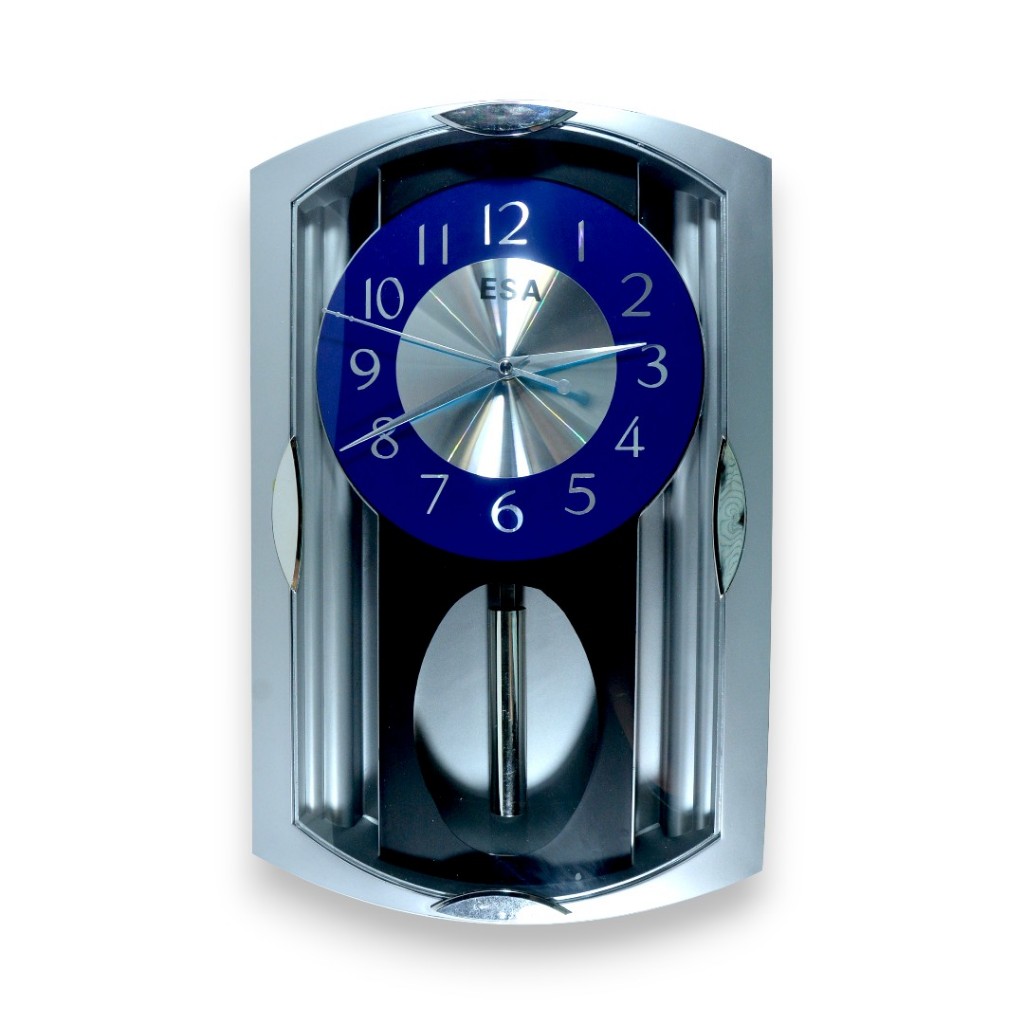 Jual ESA Jam Dinding Bandul Bunyi Lonceng Tiap Jam Gaya Modern ...