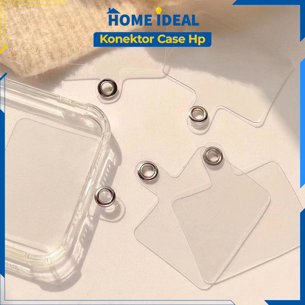 Jual Cantolan Holder Gantungan Casing HP Plastik Mika Bening Universal ...