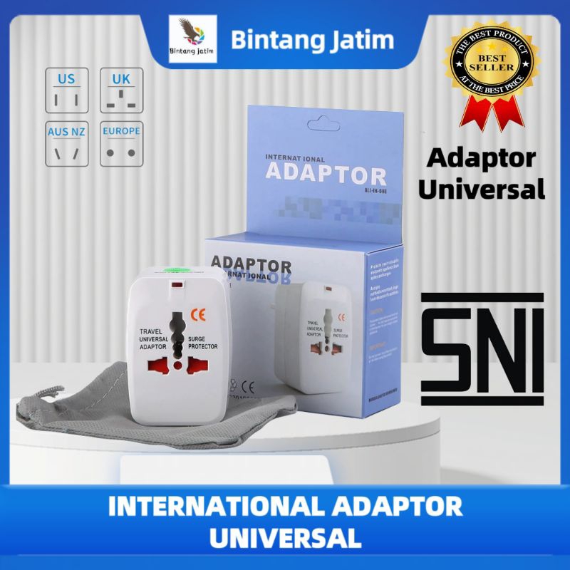 Jual Over Steker Adaptor Internasional Colokan Listrik Travel Universal ...