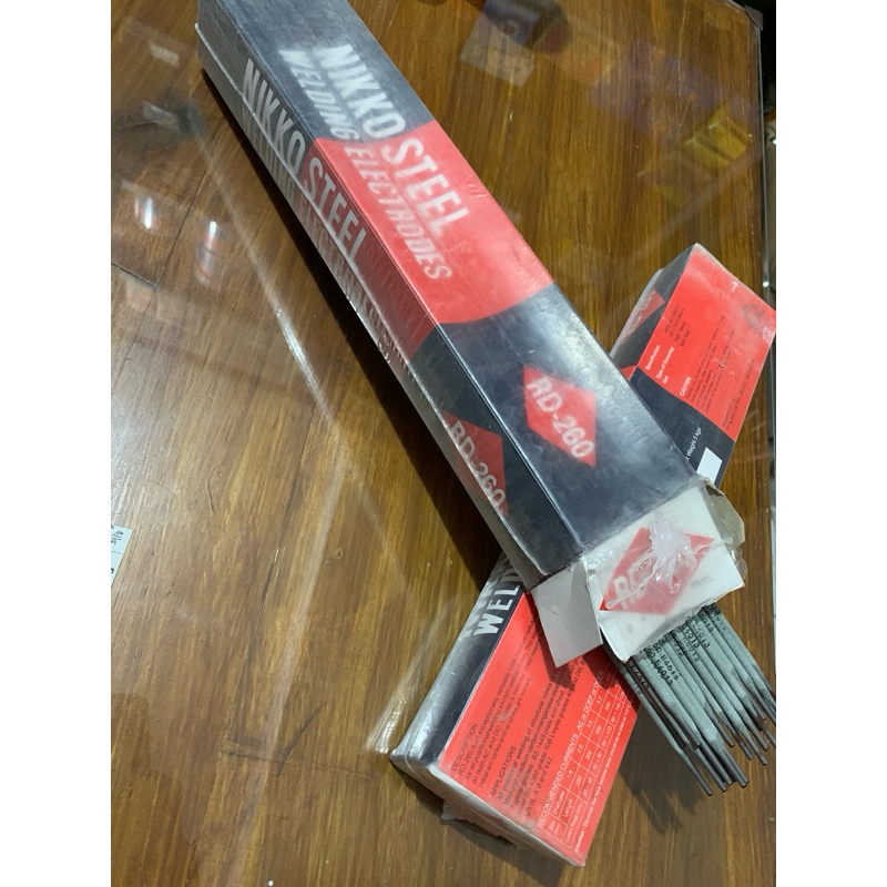 Jual NIKKO STEEL KAWAT LAS MMA RD-260 UKURAN 2.6MM | Shopee Indonesia