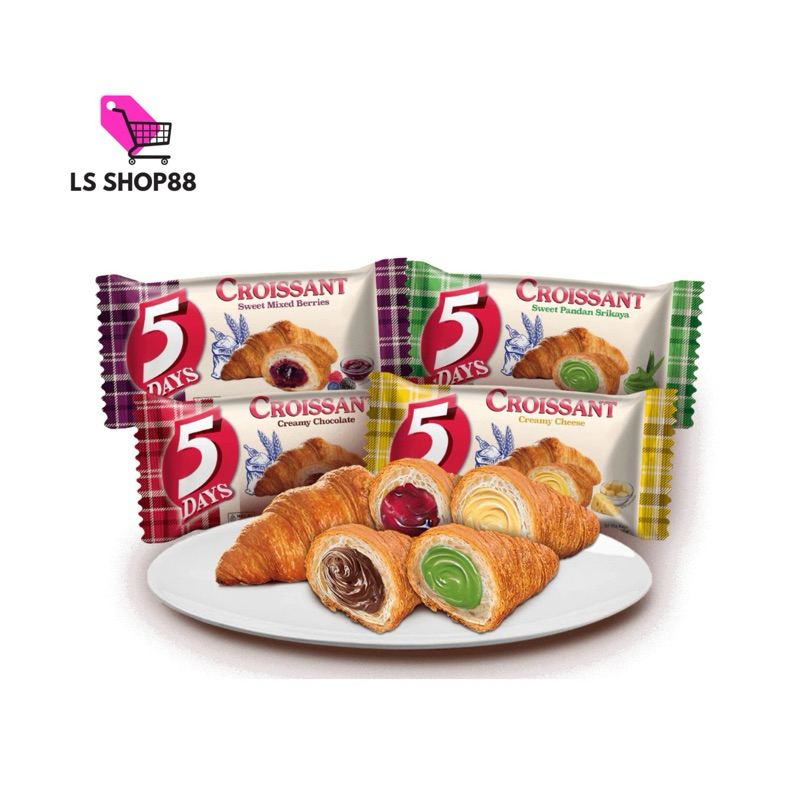 Jual 5 Days Croissant All Variant | Shopee Indonesia
