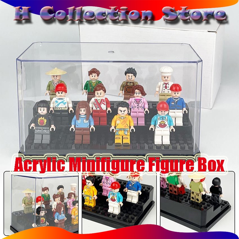 Jual Crystal Figure Box Base Plate Mini Display Box / Minifigure ...
