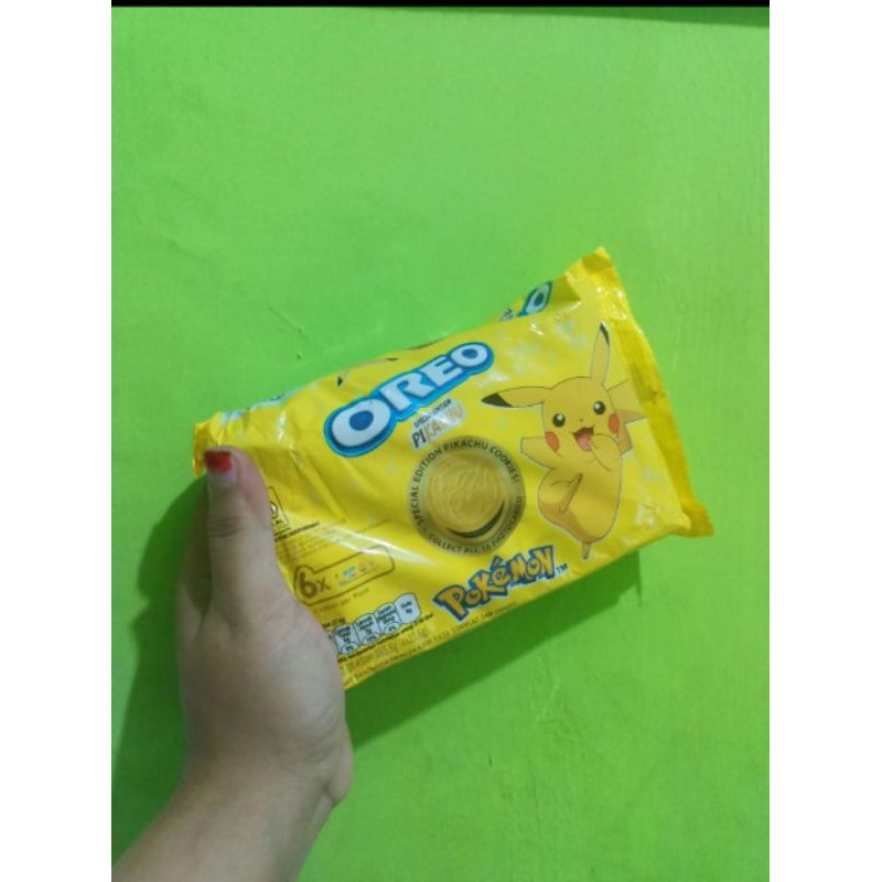 Jual oreo pikachu 6x27 gr isi 6 bungkus | Shopee Indonesia