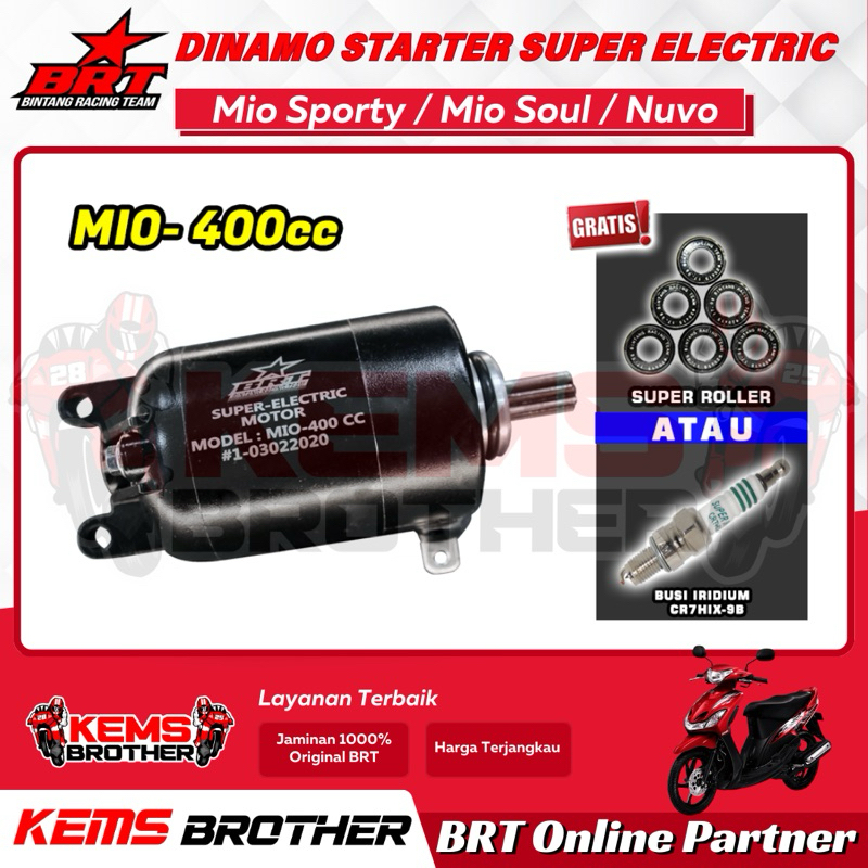 Jual Dinamo Starter Super Electric BRT MIO SPORTY MIO SMILE MIO SOUL ...