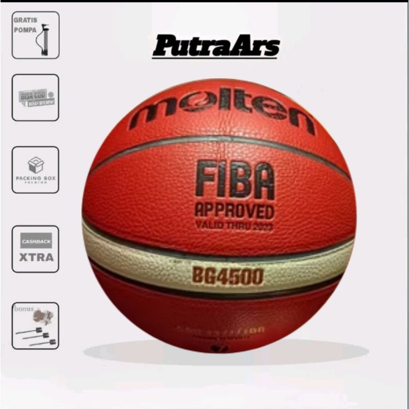 Jual Molten BOLA BASKET MOLTEN ORIGINAL BG5000 BG4500 GG7X GG6X ...