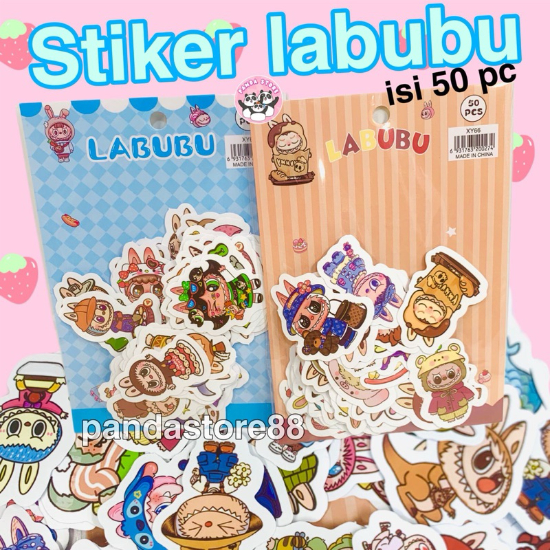Jual Stiker Labubu 50Lembar Lucu Stiker Jurnal Premium | Shopee Indonesia