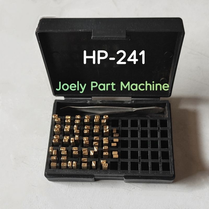 Jual Karakter Coding ( Huruf/Angka) Mesin Coding HP-241 1 Box | Shopee ...