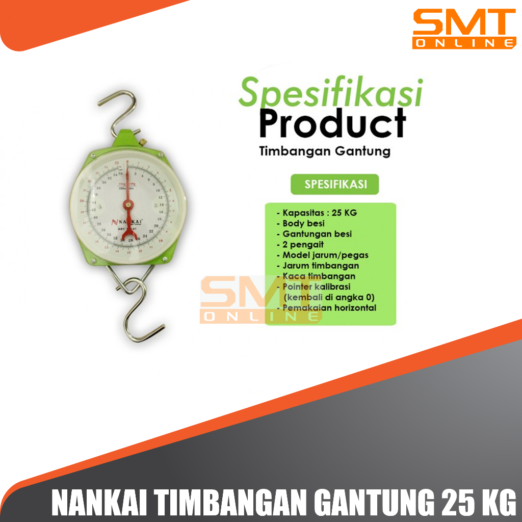 Jual Timbangan Besi Gantung 25kg 100kg 150kg Dan 200Kg /Hanging Scale ...