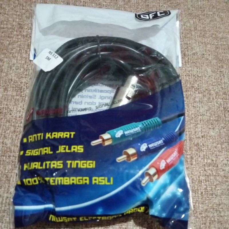 Jual Cable Microphone Kabel Mic 5 Meter | Shopee Indonesia