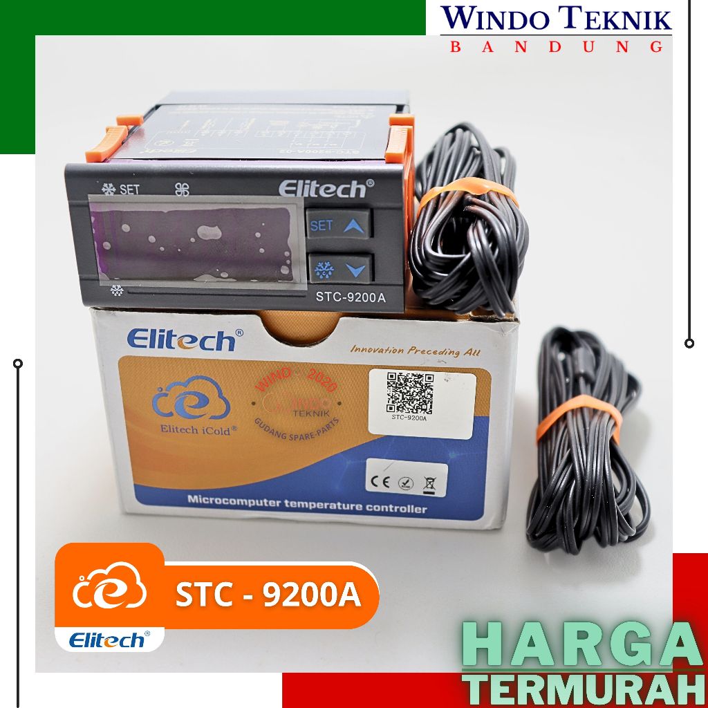Jual TEMPERATURE CONTROLLER ELITECH STC-9200A | THERMOSTAT DIGITAL STC 9200A | TERMOSTART ...