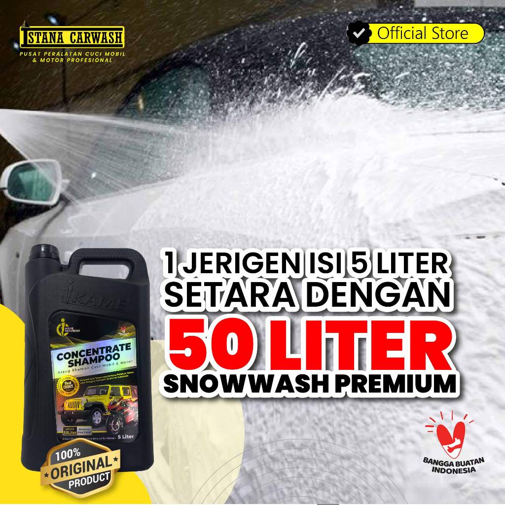 Jual Shampoo Mobil Motor Salju / Snow Car Wash / Shampo mobil / shampo ...