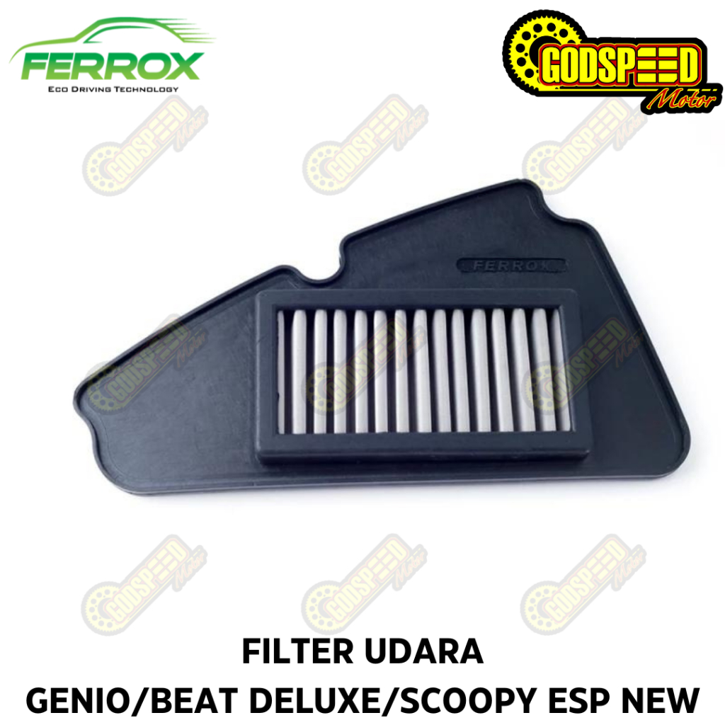 Jual FERROX FILTER UDARA STAINLESS BEAT DELUXE / SCOOPY ESP / GENIO ...