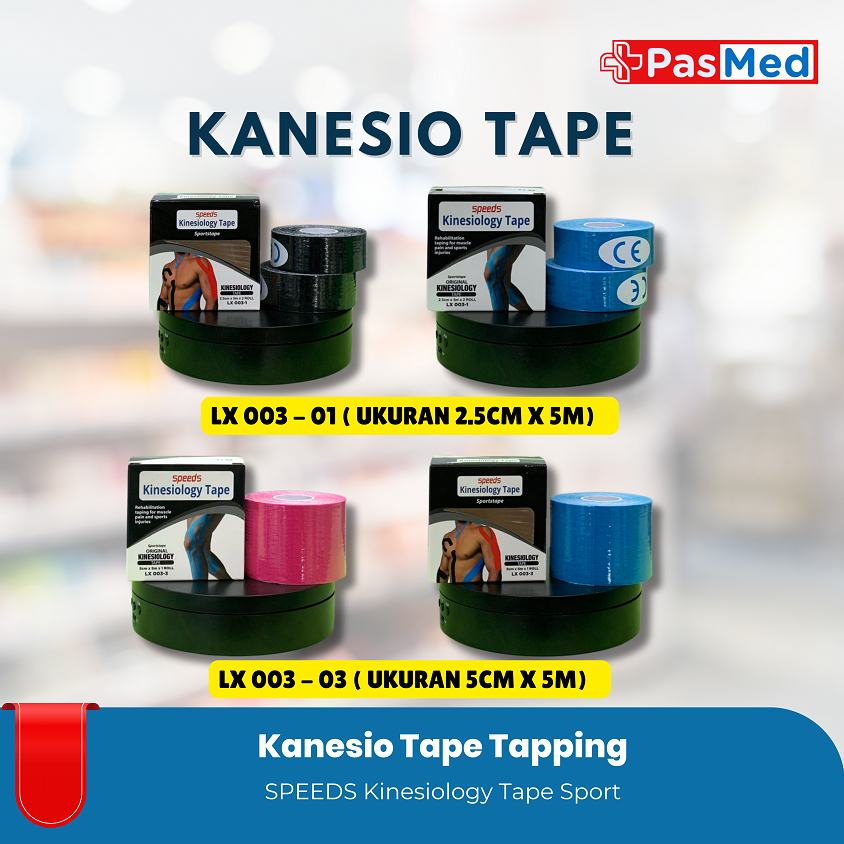 Jual SPEEDS Kanesio Tape Tapping Kinesiology Tape | Shopee Indonesia